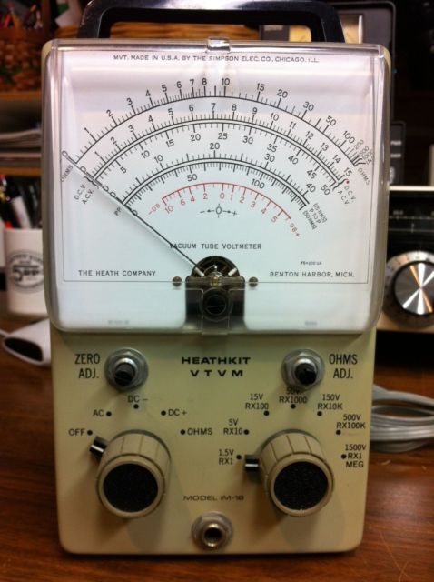 Hmmwv Battery Heathkit VTVM Battery Eliminator For IM-11, IM-18 & IM ...